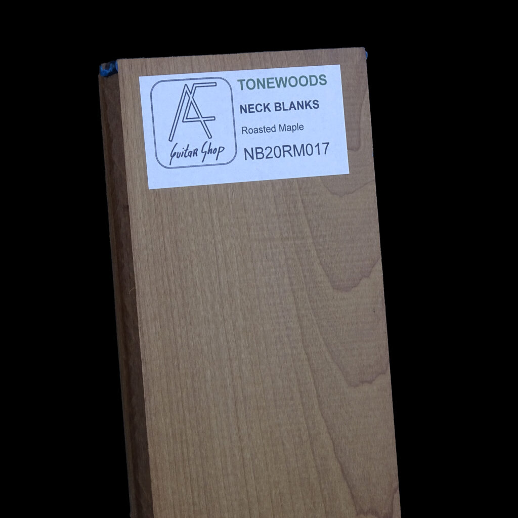 AC Roasted Maple Neck Blank - 800x100mm - NB20RM017 - AC Guitar Shop