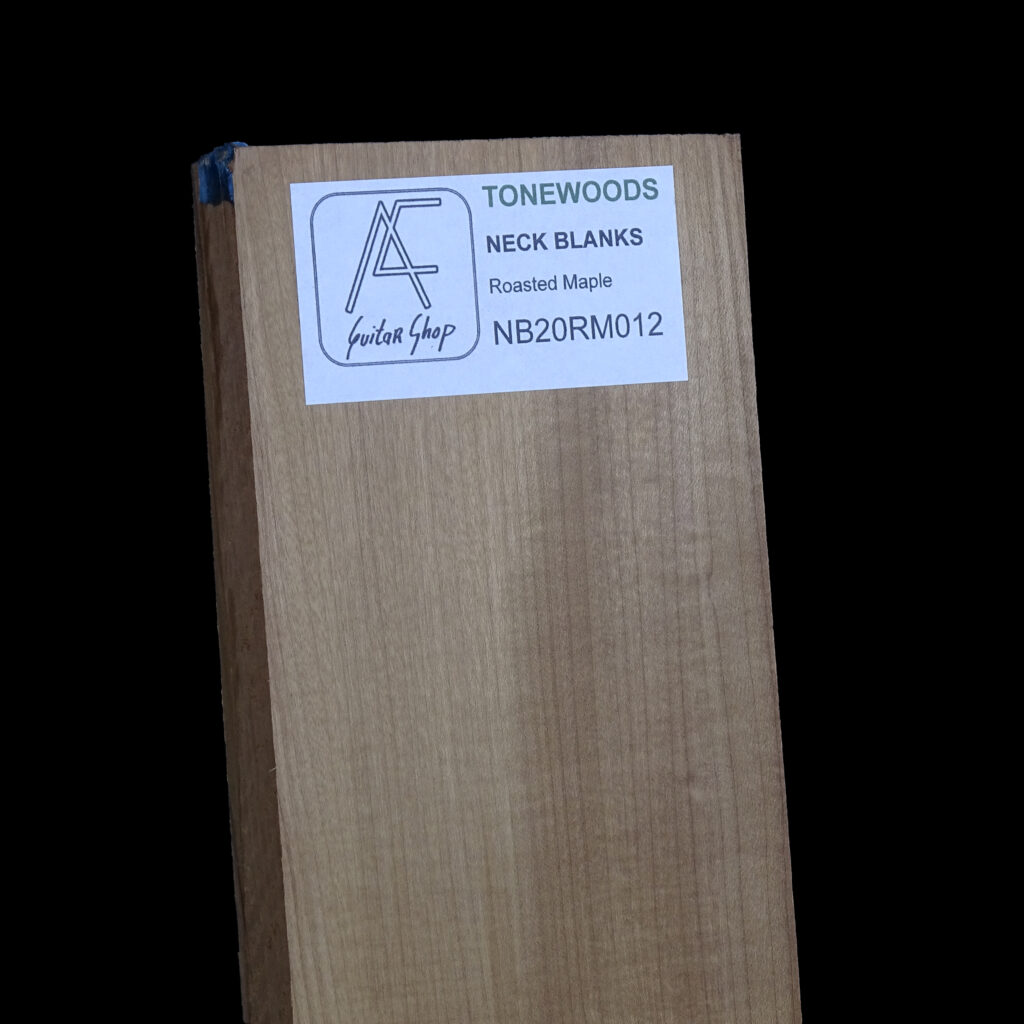 AC Roasted Maple Neck Blank - 800x100mm - NB20RM012 - AC Guitar Shop